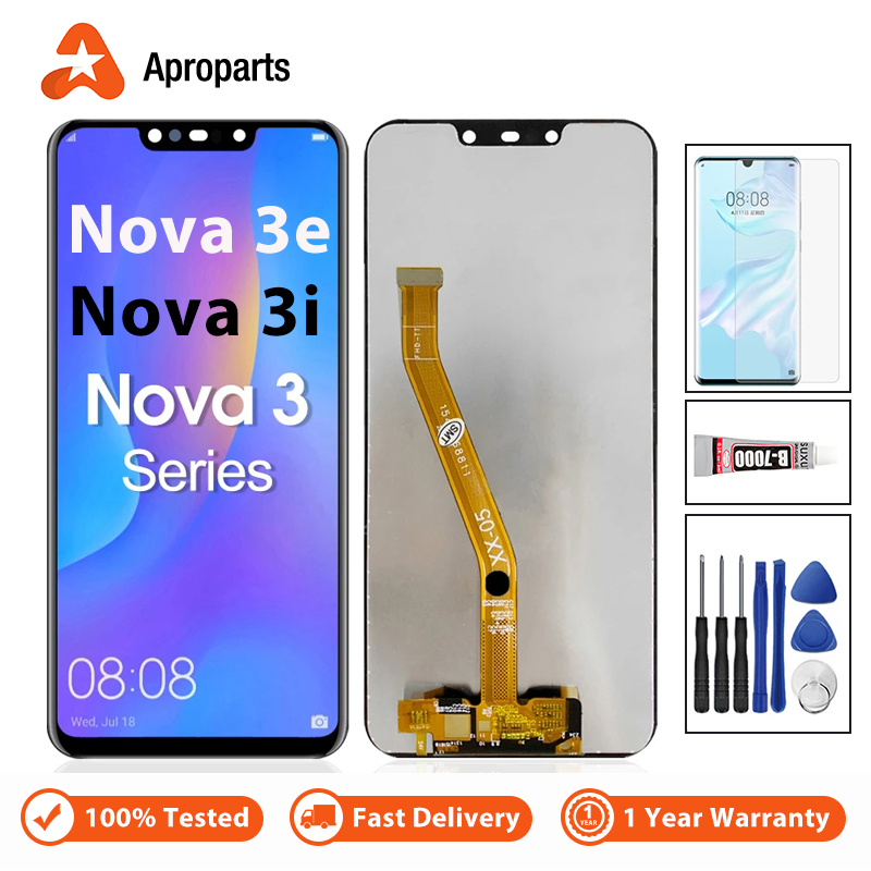 Ips Màn Hình LCD Chính Hãng Cho Huawei Nova 3 3i 3e INE-LX2 ANE-LX1 PAR ...