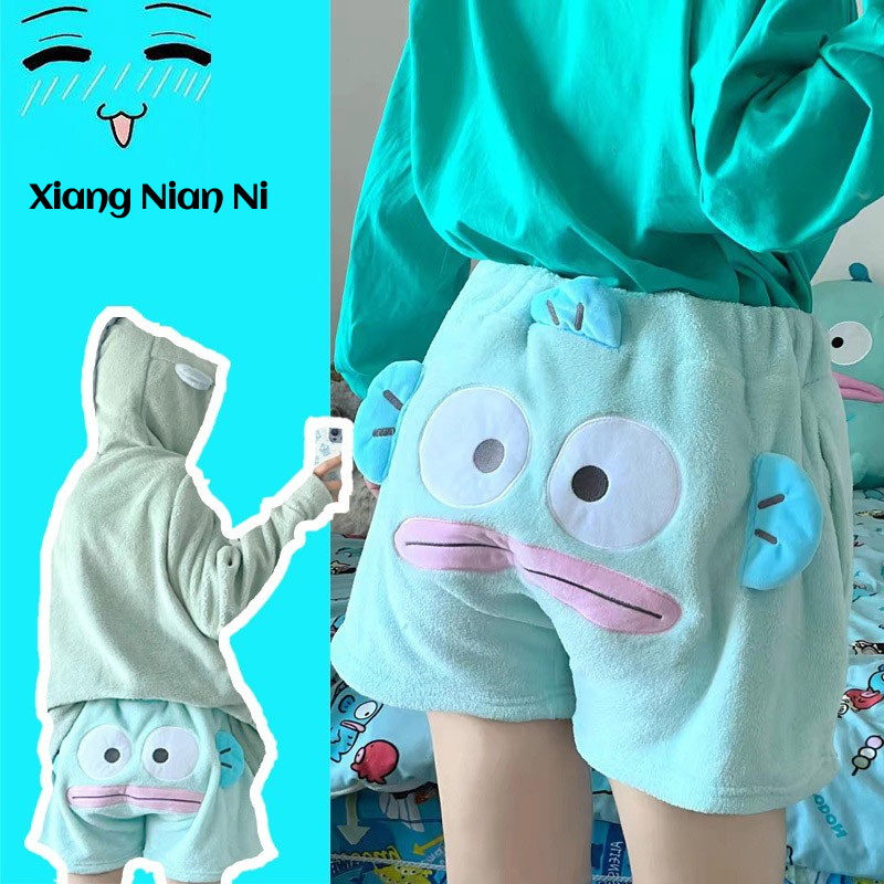 Xiang Nian Ni Quần Short Thêu Hình Cá Xiang Nian Ni 2024 Dễ Thương Vui ...