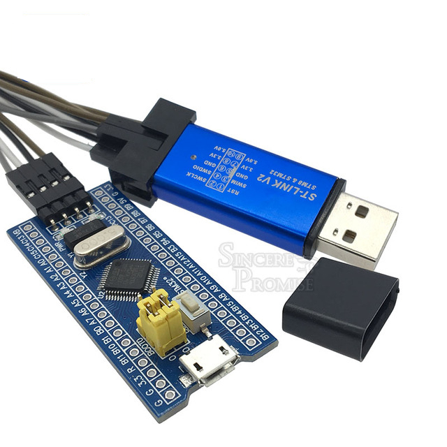 Mô Đun Hệ Thống Phát Triển STM32F103C8T6 ARM STM32 STM32 Cho Arduino ST-Link V2 Mini STM8 ...