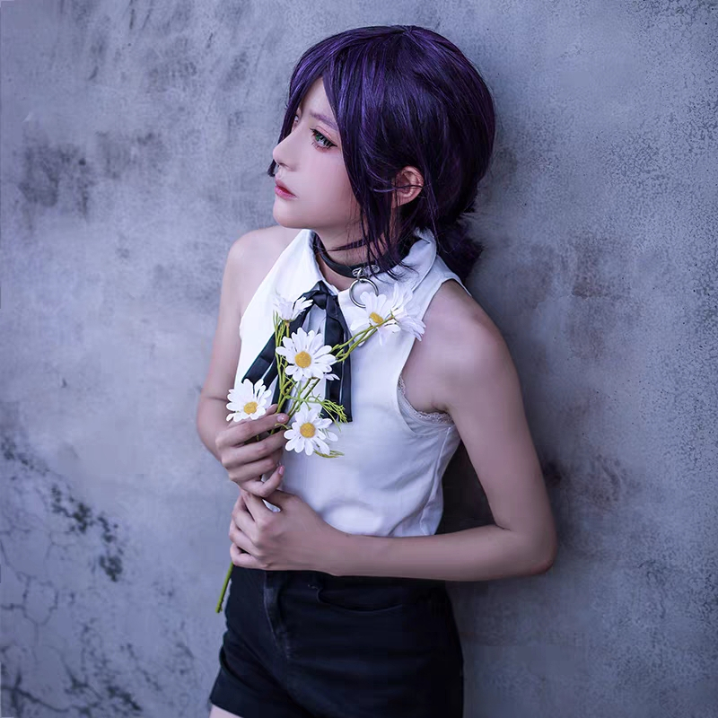 chainsaw man cosplay Reze Bomb Demon cos Costume Full Set Female Anime ...