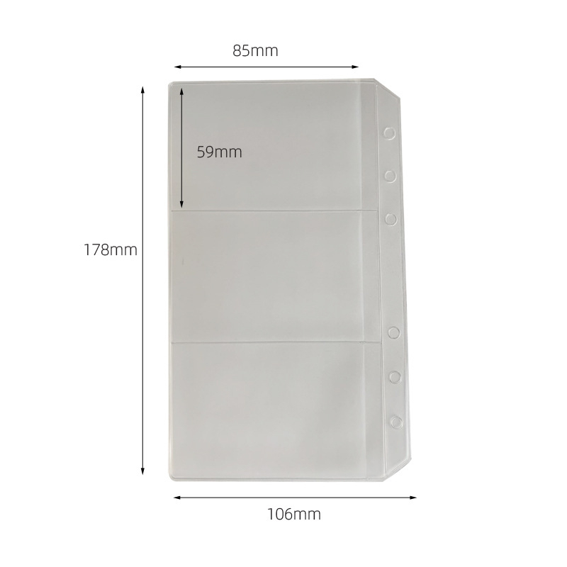 Túi Đựng Thẻ A5 A6 Sáu Lỗ Tiện Dụng | Shopee Việt Nam