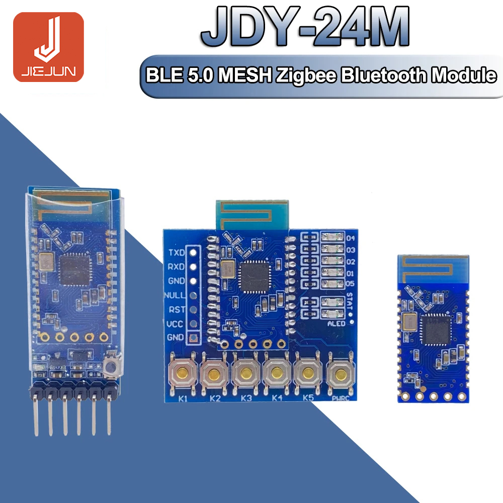 Mô Đun Bluetooth 5.0 Zigbee JDY-24 Master Through the Base Plate JDY ...