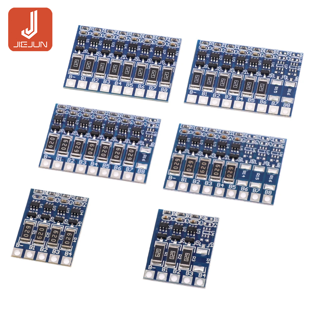 Bảng Mạch Cân Bằng Sạc Pin Lithium 3S 4S 5S 6S 7S 8S 18650 | Shopee Việt Nam