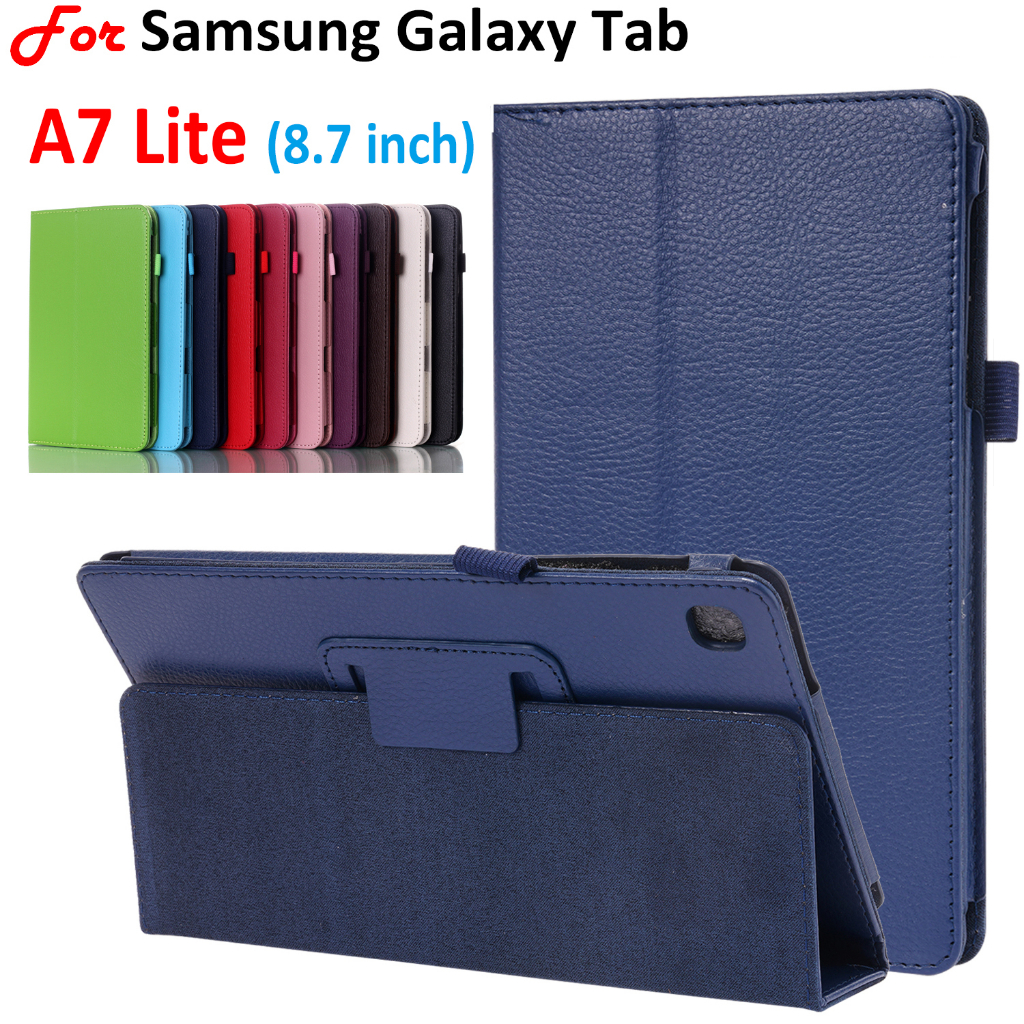 Bao Da PU Máy Tính Bảng Nắp Lật Nam Châm Cho Samsung Galaxy Tab A7 Lite ...