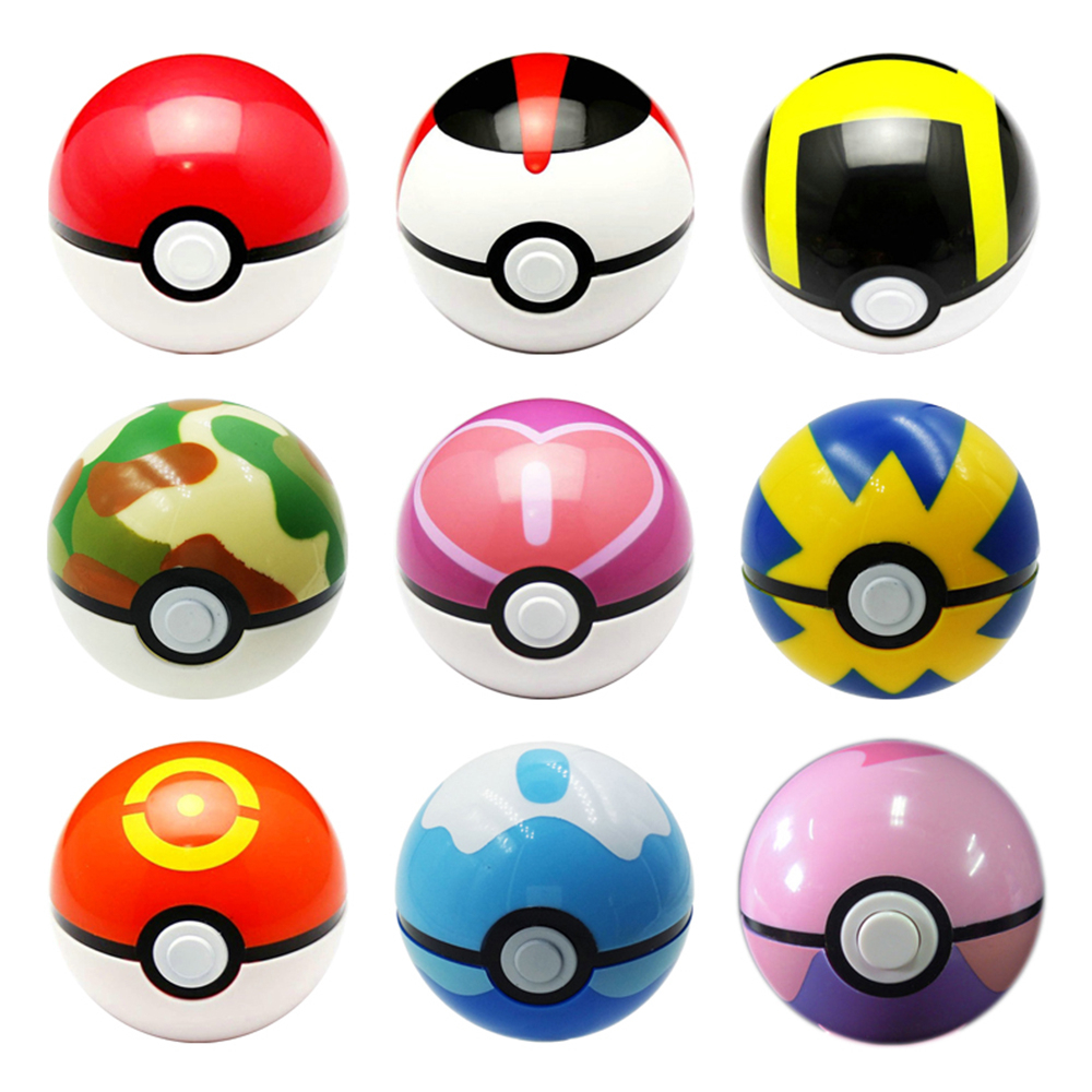 Mô Hình Quả Cầu Poke Pokemon Ban đầu 7cm Nhiều Màu Bóng Pokeball Vui ...