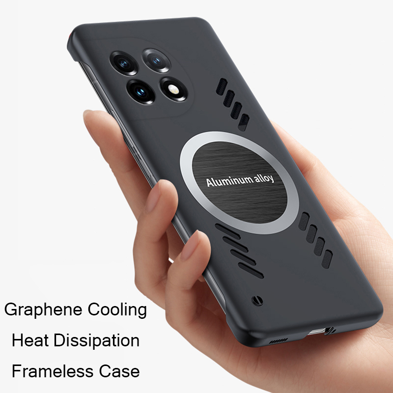 Ốp Điện Thoại Tản Nhiệt Không Khung Cho Oneplus One plus 11 ACE 2 ACE2 ACE 10R 10T 10 Pro ...