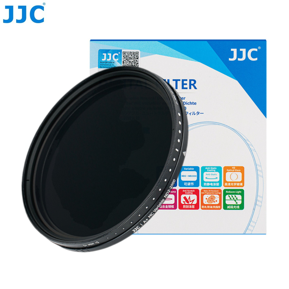 JJC ND2-ND2000 Kính lọc ND Filter ống kính máy ảnh mật độ trung tính 11 ...