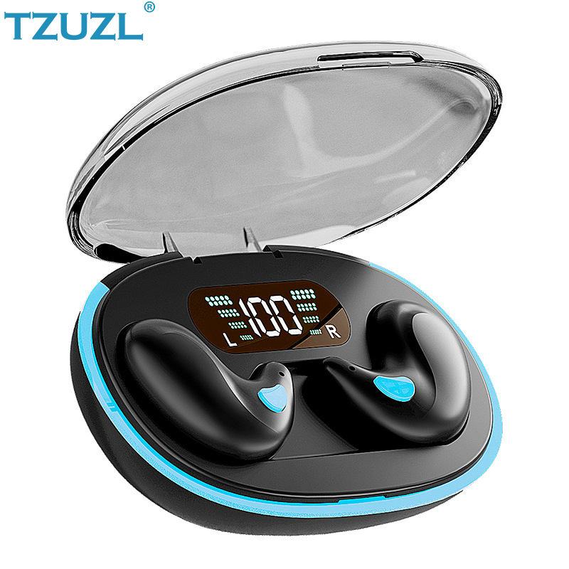 Tai nghe không dây TZUZL TWS Bluetooth 5.3 có nút điều khiển giảm tiếng ồn chống thấm nước ...