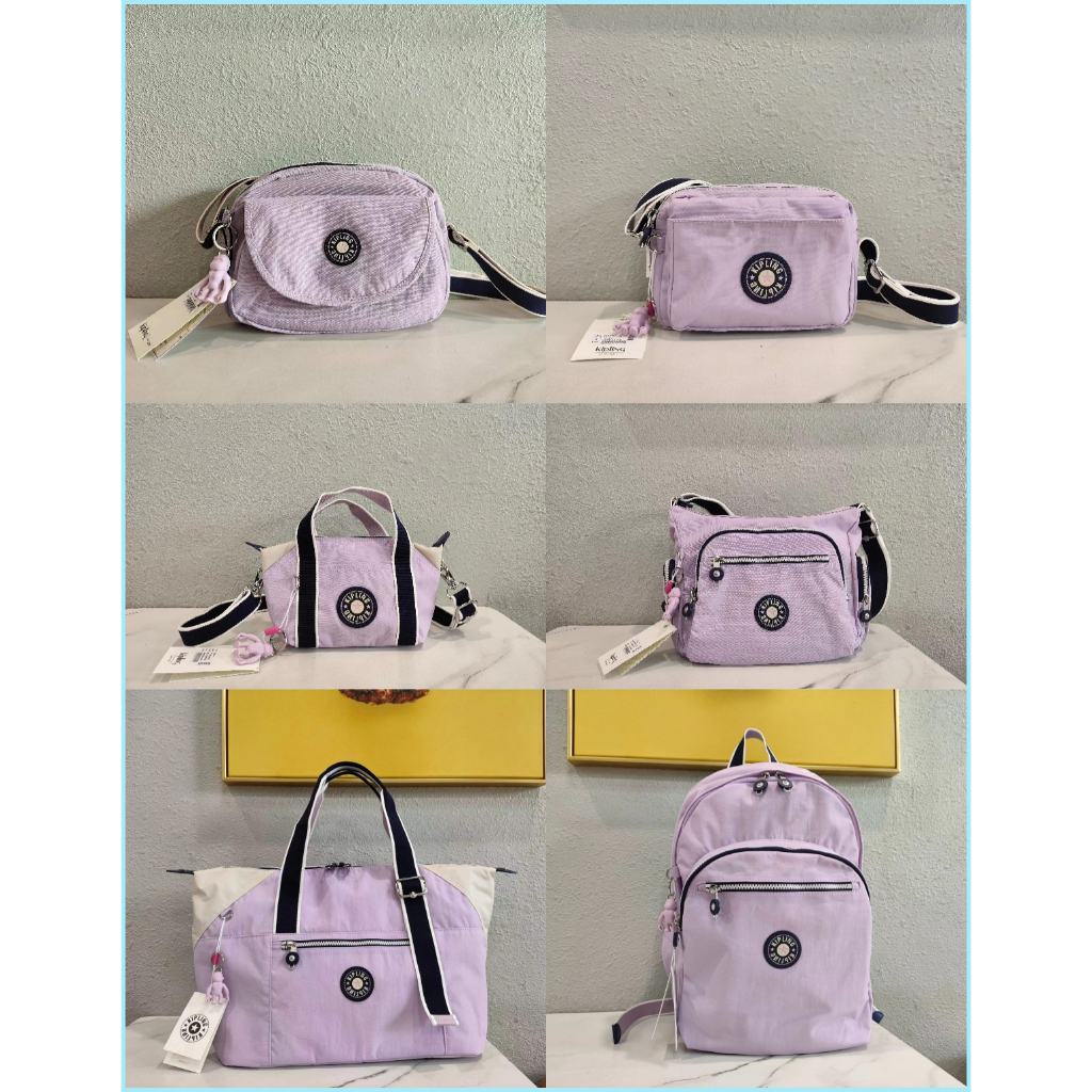 Kipling XV TANG Túi Mềm Khâu Màu Hồng Tím 11 Phong Cách | Shopee Việt Nam