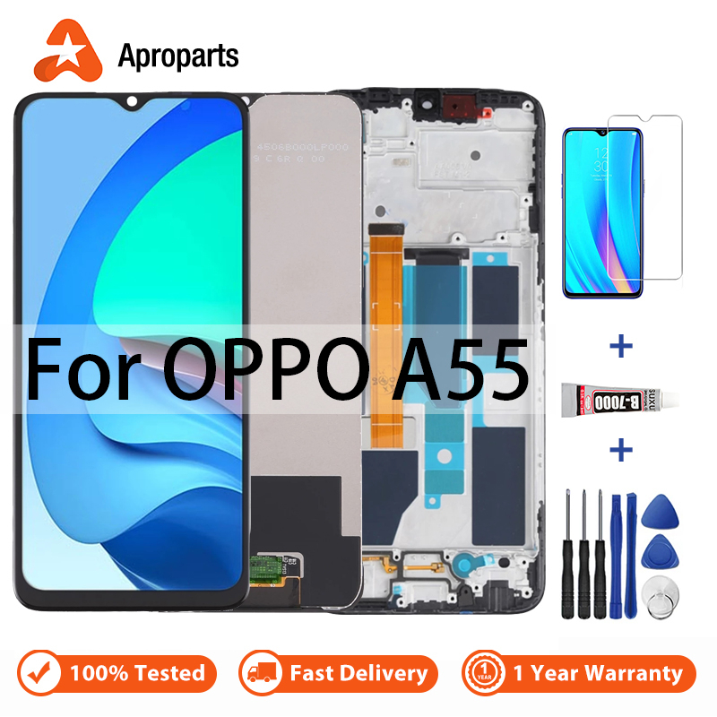 Màn Hình LCD Cho OPPO A55 4G 5G CPH2325 Màn Hình Bộ Số Hóa Cảm Ứng ...