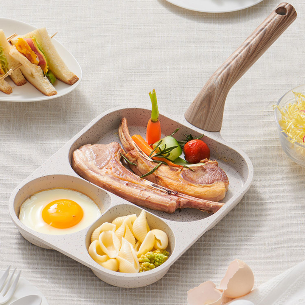 S&S 3 trong bữa sáng Pan Multifunctional Rán Pan Omelette Pan Steak Pan ...
