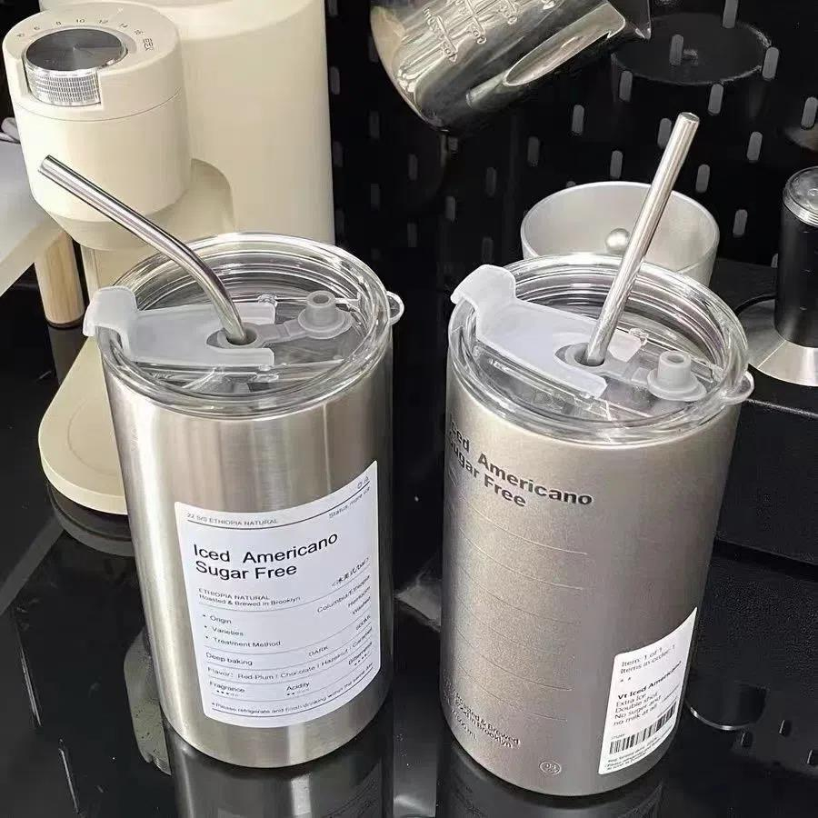 Cốc Giữ Nhiệt Iced Americano Inox 304 Ly Uống Coffee 600ML Giữ Nhiệt 6-8 Tiếng | Shopee Việt Nam