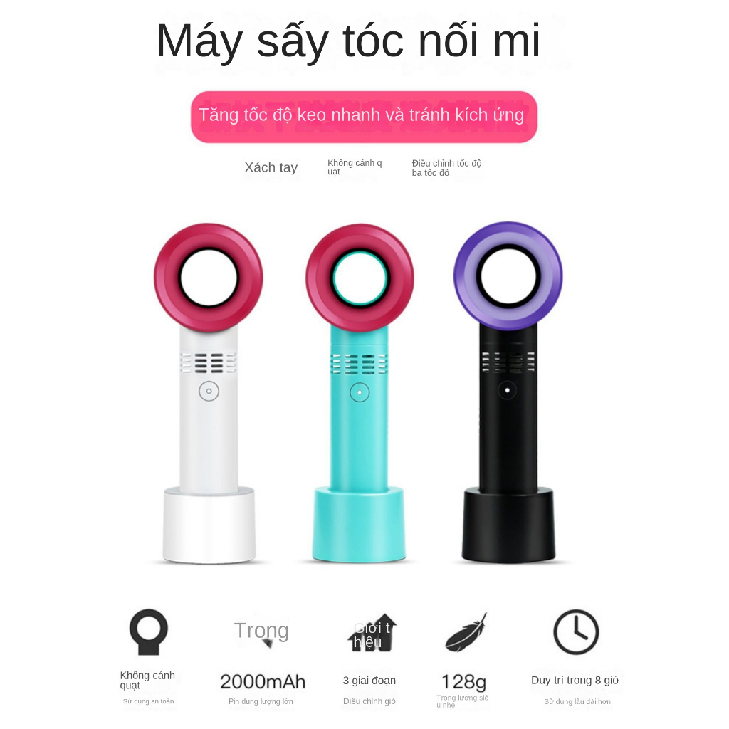 Quạt Mini Cầm Tay Không Cánh Hàn Quốc zero9 Có Cổng Sạc usb Làm Quà Tặng334002 | Shopee Việt Nam