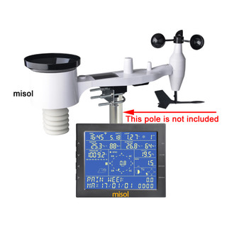 Trạm thời tiết Wifi Misol Tải dữ liệu lên Web Wunderground Smart ...