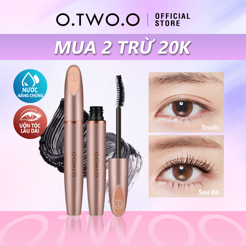Mascara O.TWO.O phối sợi lụa 3D chống thấm nước lâu trôi kiểu dáng tiện ...