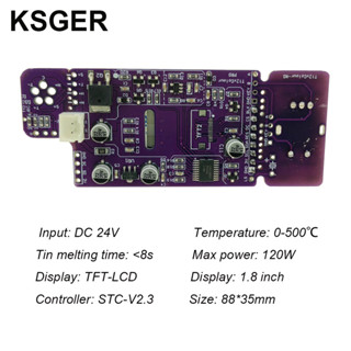 Đầu Hàn Sắt STC Chip STC KSGER T12 V2.3 Màn Hình TFT-LCD Tự Động Điều Khiển | Shopee Việt Nam