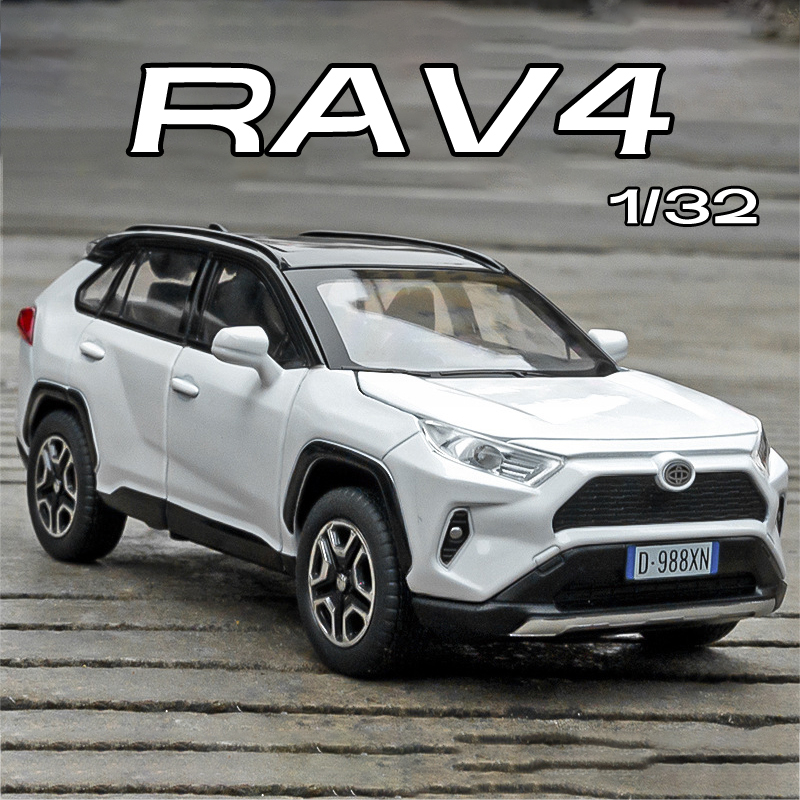 Mô Hình Xe Hơi Toyota RAV4 Tỉ Lệ 1: 32 Bằng Hợp Kim Có Đèn Và Nhạc Cho ...