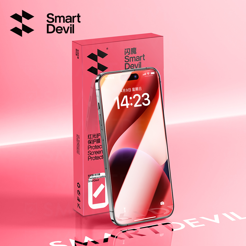 SmartDevil Kính Cường Lực Chống Ánh Sáng Xanh Cho iPhone 14 Pro Max / 14Pro / 13Pro Max / 13Pro ...