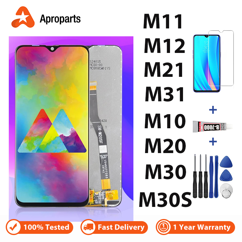 Màn Hình Cảm Ứng LCD Thay Thế Chuyên Dụng Cho Samsung Galaxy M10 M11 M12 M20 M21 M30 M30S M31 ...