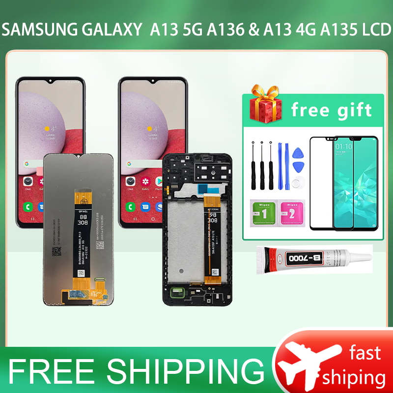 Màn Hình Cảm Ứng LCD Kèm Phụ Kiện Cho Samsung Galaxy A13 5G A136 & A13 4G A135 | Shopee Việt Nam