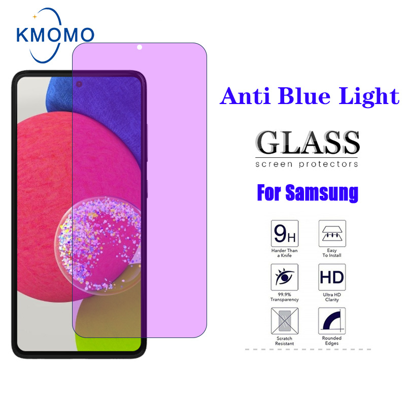 Kính cường lực chống ánh sáng xanh bảo vệ toàn diện For Samsung Galaxy A16 A06 A55 5G A35 A25 ...