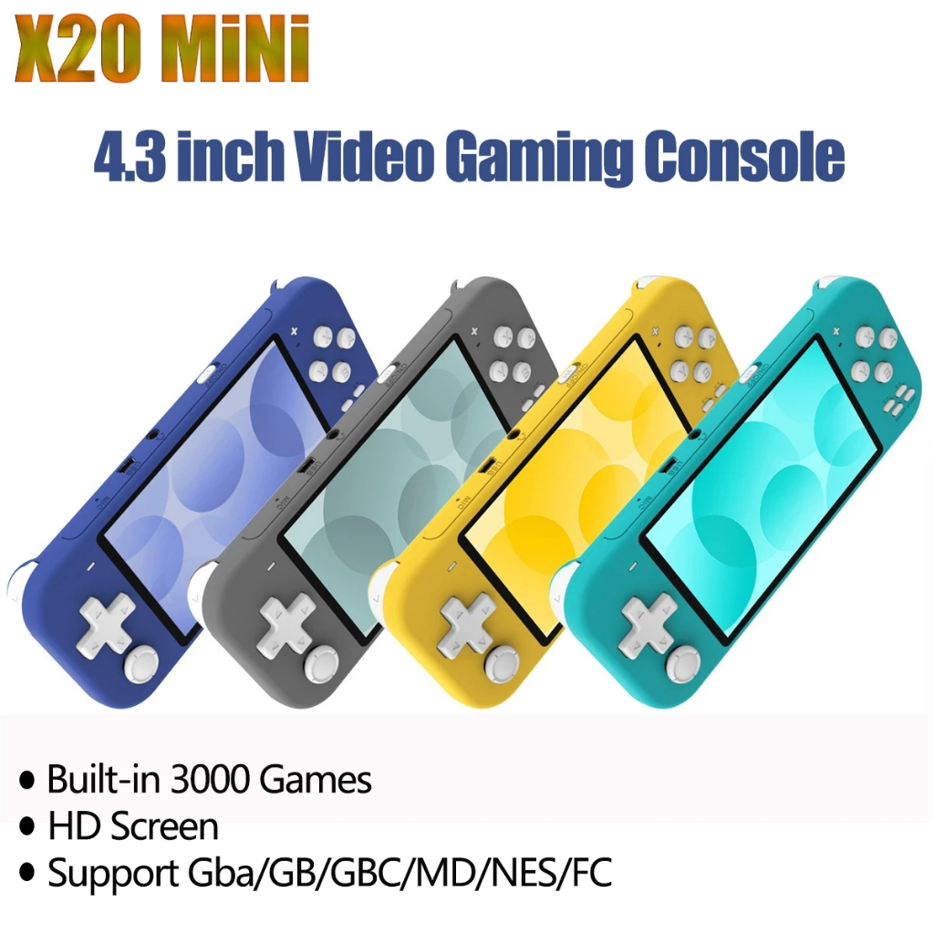 Máy Chơi Game X20 Mini Cầm Tay Tích Hợp 3000 Trò Chơi Cổ Điển | Shopee ...