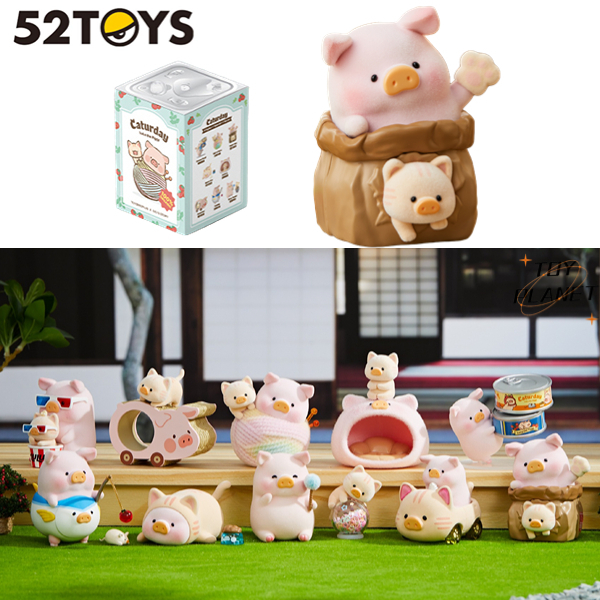 52toys LuLu the Piggy Caturday Series Dễ Thương Kawaii Nhân Vật Hành Động Quà Tặng Đồ Chơi ...