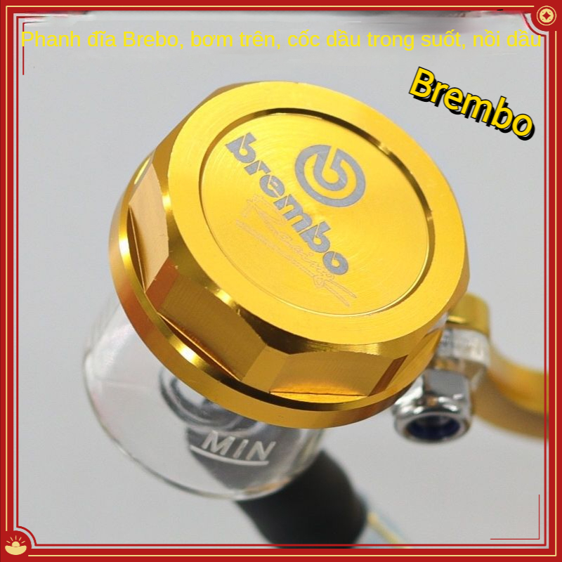 Bình Bơm Dầu Phanh Trước / Sau Trong Suốt Brembo Brembo DVHV | Shopee ...