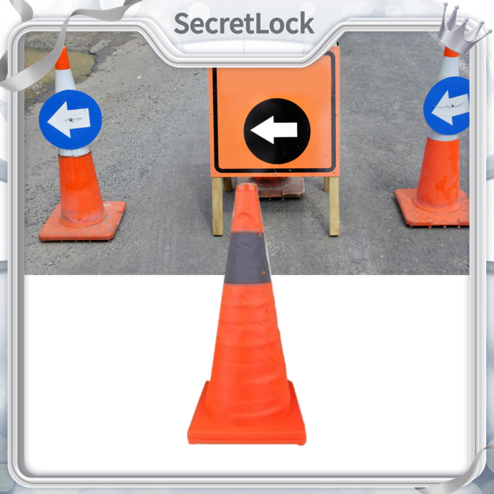 [Hàng Sẵn] Cọc tiêu Giao thông - Chóp nón giao thông gấp gọn phản quang 45cm/70cm【SecretLock ...