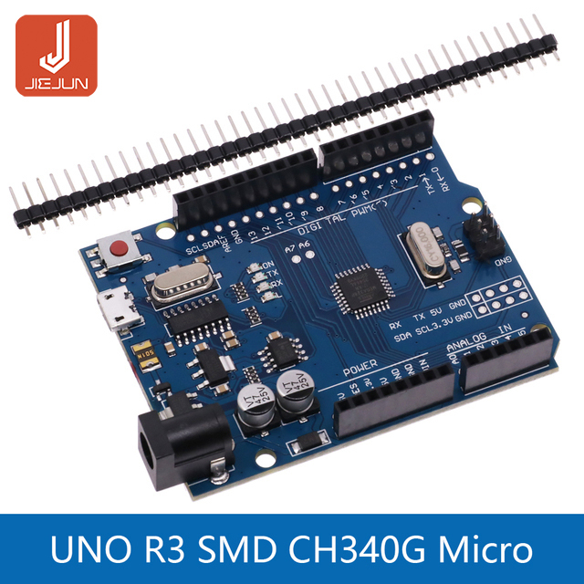 Bảng Mạch UNO R3 Mini USB ATmega328P CH340 CH340G Cho Arduino UNO R3 ...