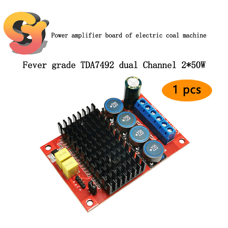 1 Chiếc Sốt Cấp TDA7492 Máy Than Điện Bảng Khuếch Đại Công Suất 2.0 Kênh Kép 2 * 50W Điện Phương ...