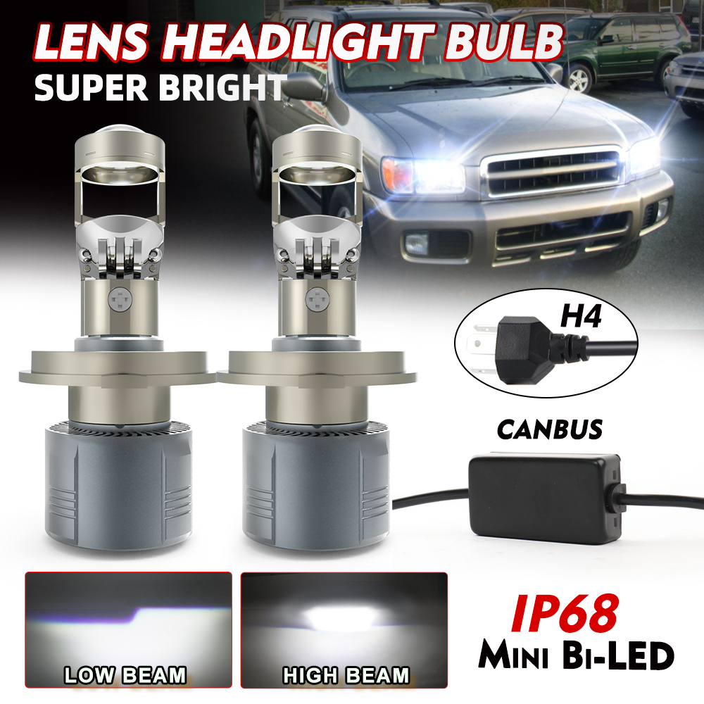 Đèn Pha Led H4 Mini H7 H11 Hb4 H8 H9 9005 9006 HB3 6000K Cho Xe Hơi ...