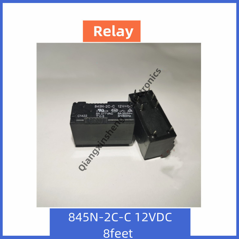 Rơ Le Điện Từ DC 8 Chấu 845n-2c-c 12VDC 5A250V | Shopee Việt Nam