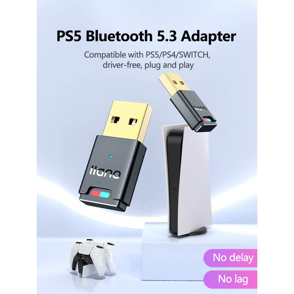 Bộ chuyển đổi USB bluetooth 5.3 LLANO thích hợp cho Switch / PS5 / PS4 | Shopee Việt Nam