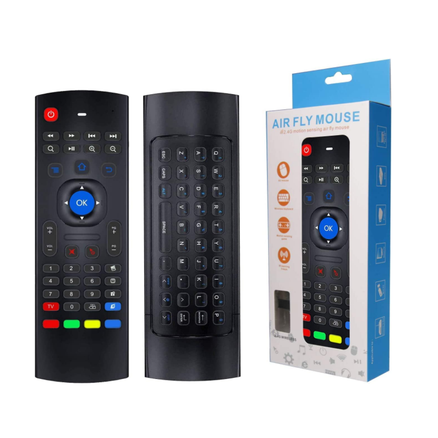 Điều khiển từ xa Air Mouse, Điều khiển từ xa hộp Android MX3 Pro 2.4G ...