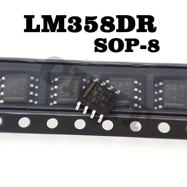 50pcs LM358DR LM358 Bộ khuếch đại hoạt động mạch tích hợp | Shopee Việt Nam