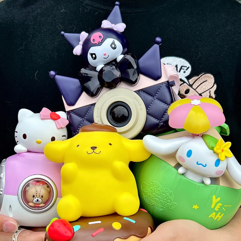 Đồ trang trí Búp Bê Kuromi Hello Kitty Cinnamoroll 2023 KFC X Sanrio ...