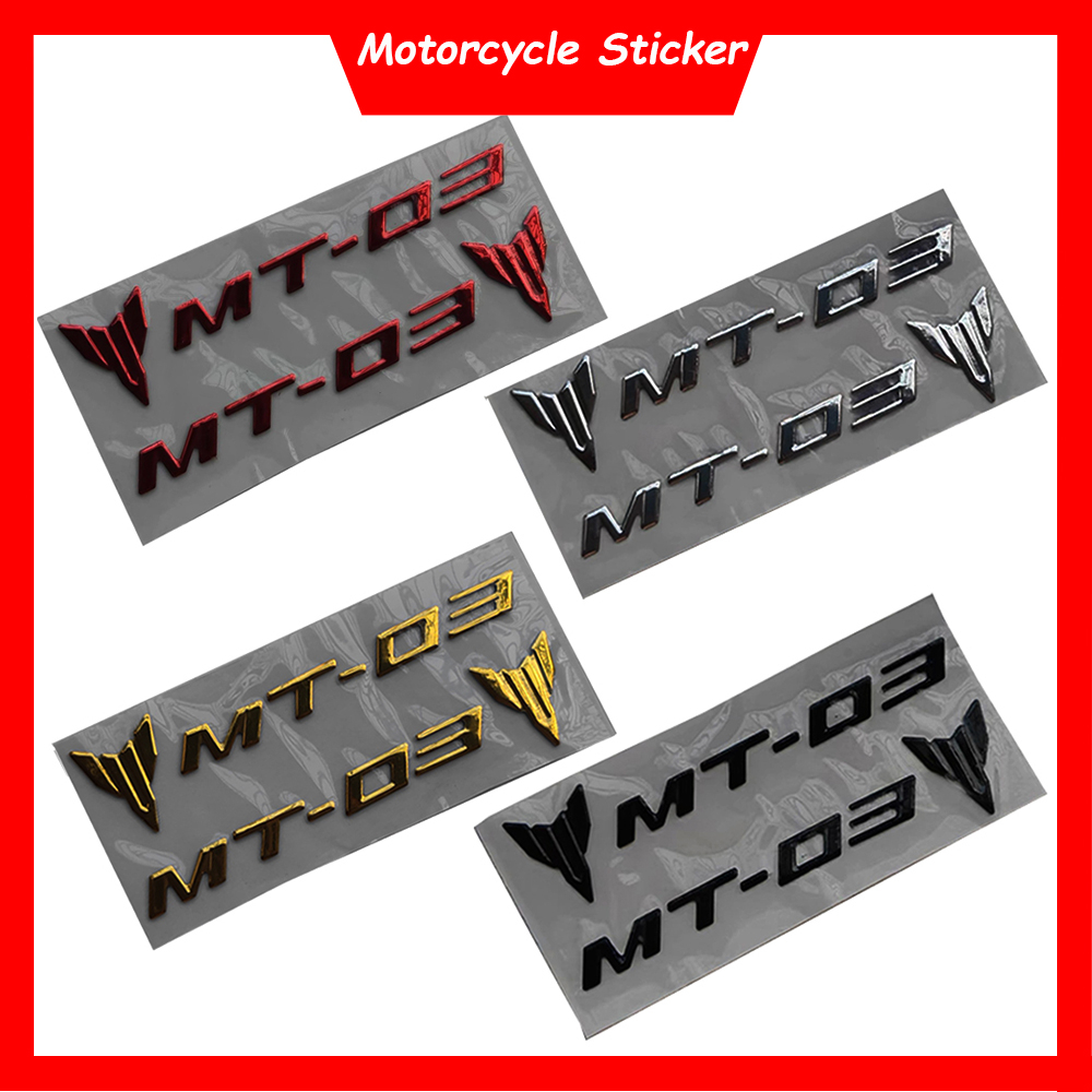 Sticker 3D Phản Quang MT-03 Chuyên Dụng Trang Trí Bình Xăng Xe Mô Tô ...
