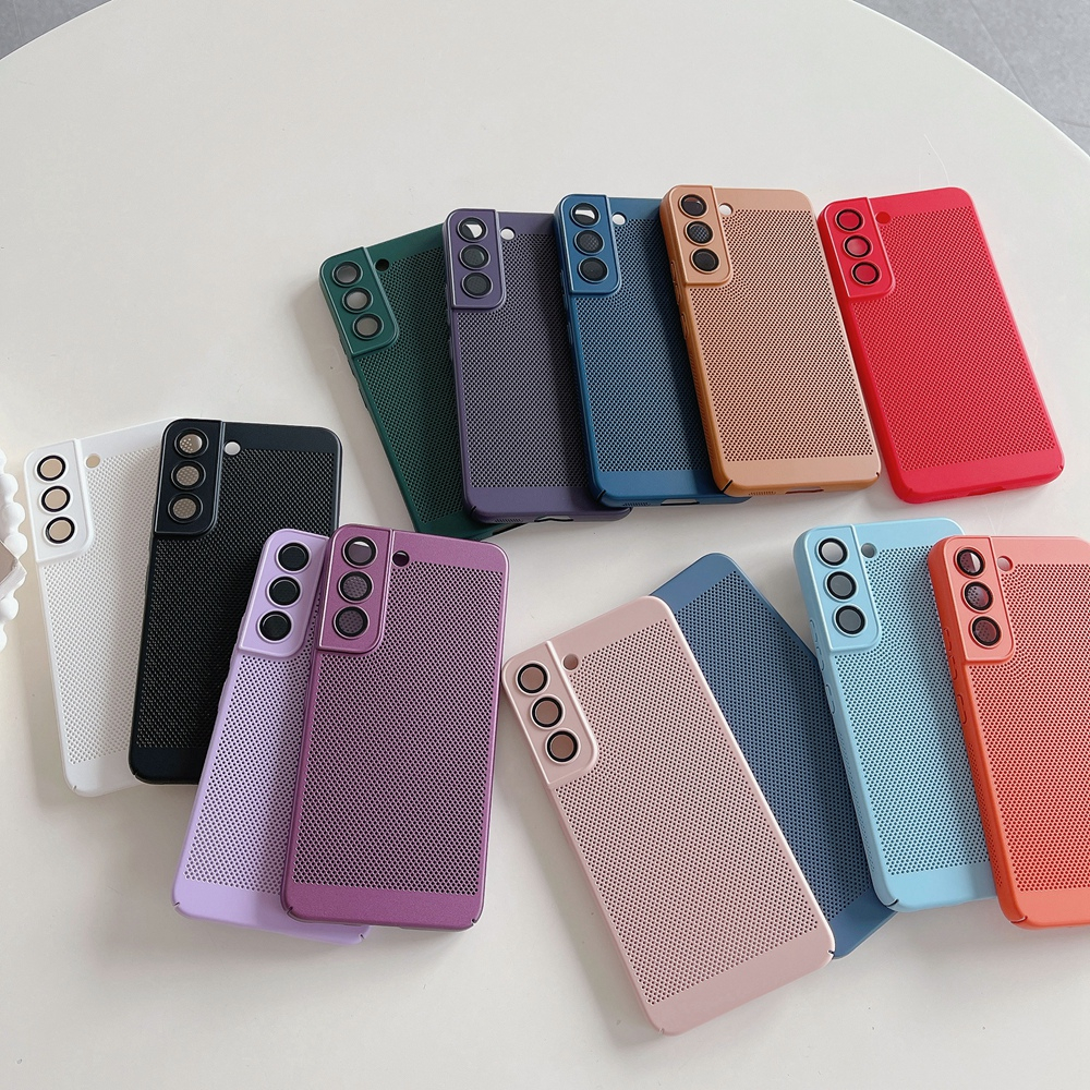 Ốp Điện Thoại Cứng Mặt Kính Tản Nhiệt Cho Samsung Galaxy S24 Note 20 ...