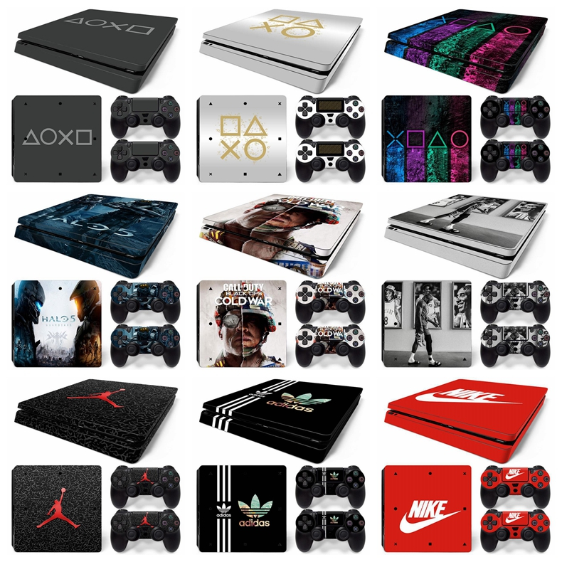 43 Màu PS4 Slim Console Skin Set Vinyl Decal Miếng Dán Cho Playstation ...