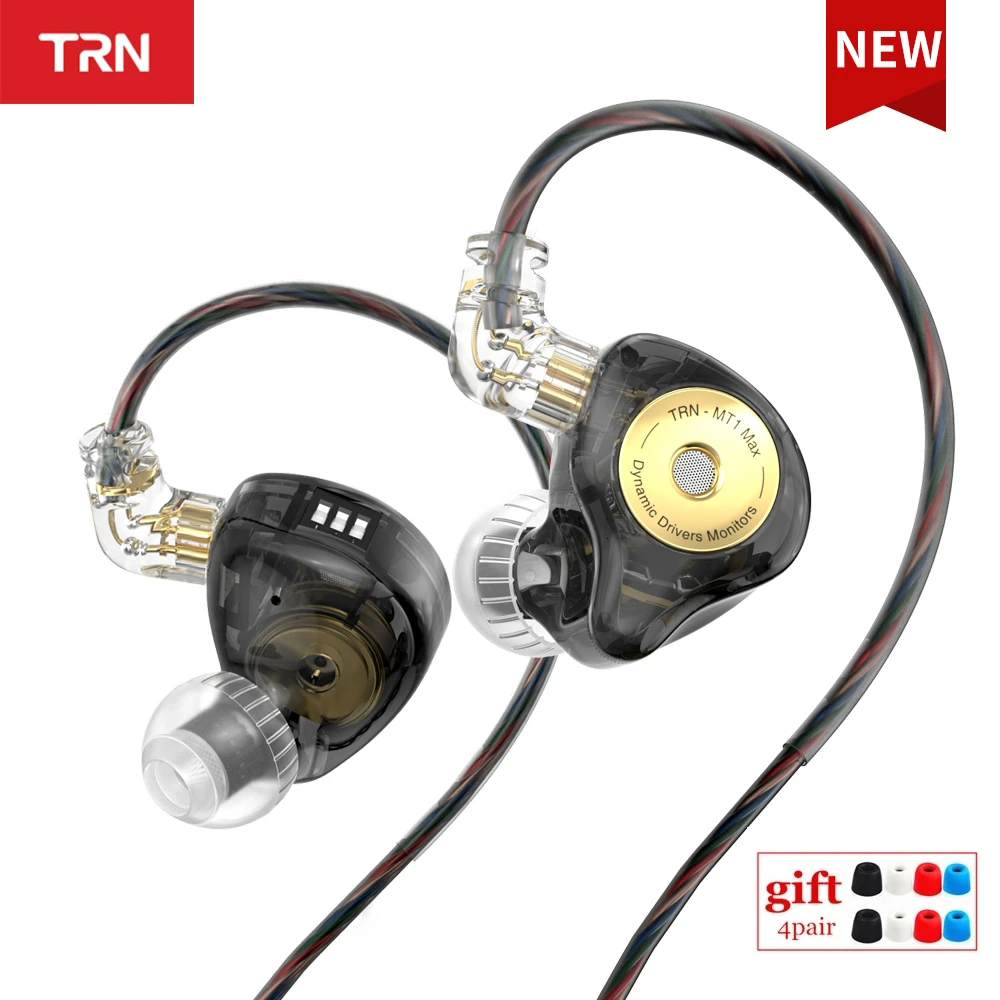 TRN MT1 MAX Monitor Generation Dual Magnet Dynamic Driver Tai nghe có ...
