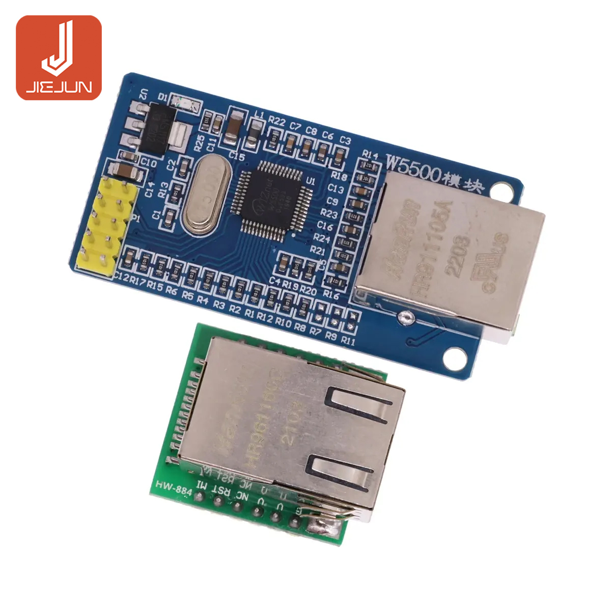 Mô Đun Phần Cứng Mạng LAN Ethernet TCP IP 51 STM32 USR-ES1 W5500 ...