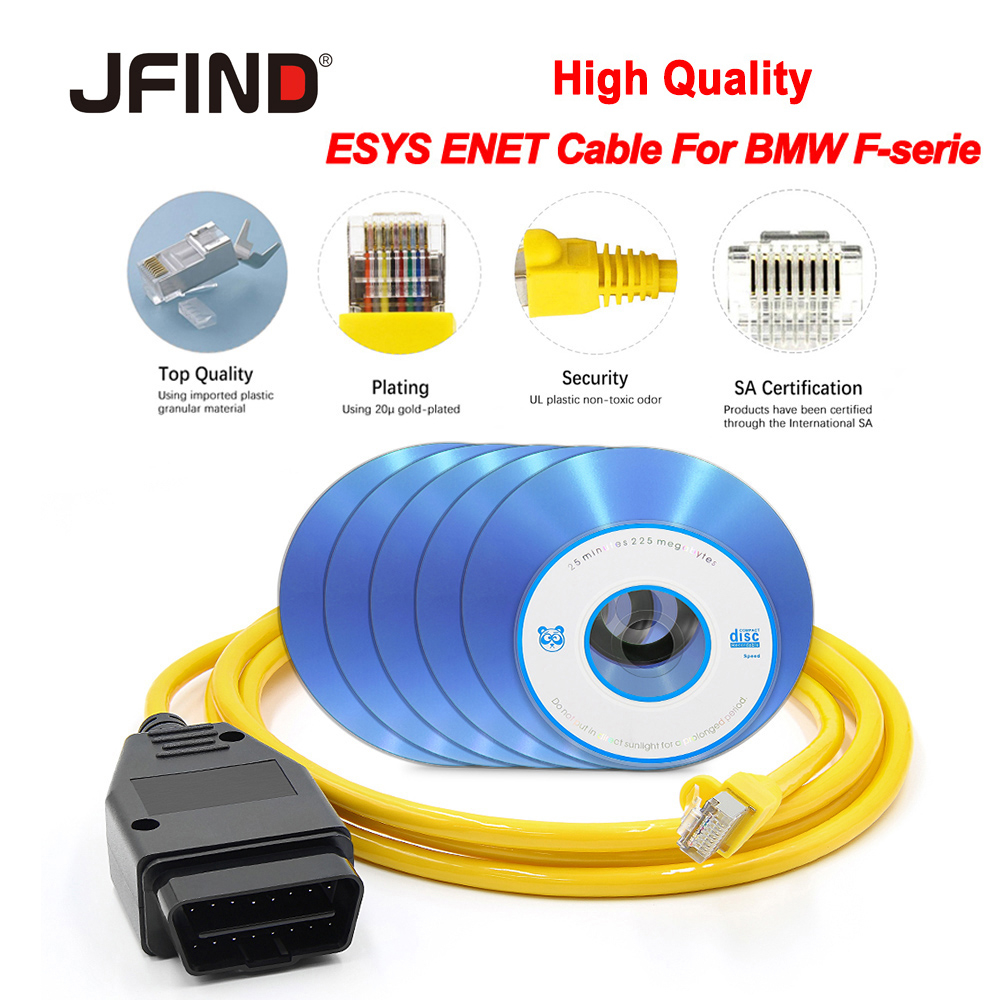 Dây Cáp ESYS ENET Cho Máy Quét Chẩn Đoán Lỗi Ô Tô BMW F Series OBD 2 ...