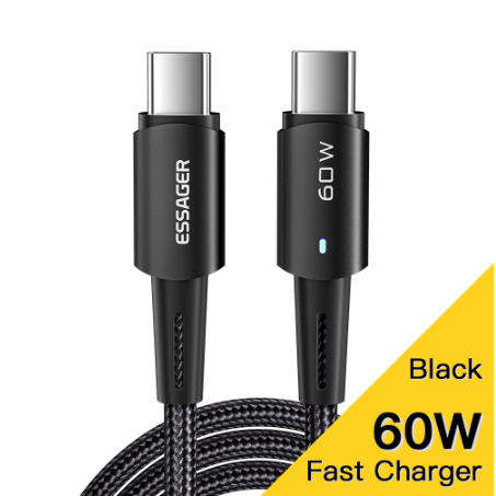 Cáp Sạc Nhanh Type-C PD100W 60W Cho Xiaomi Samsung Huawei Oppo Vivo Điện Thoại Android Loại C ...