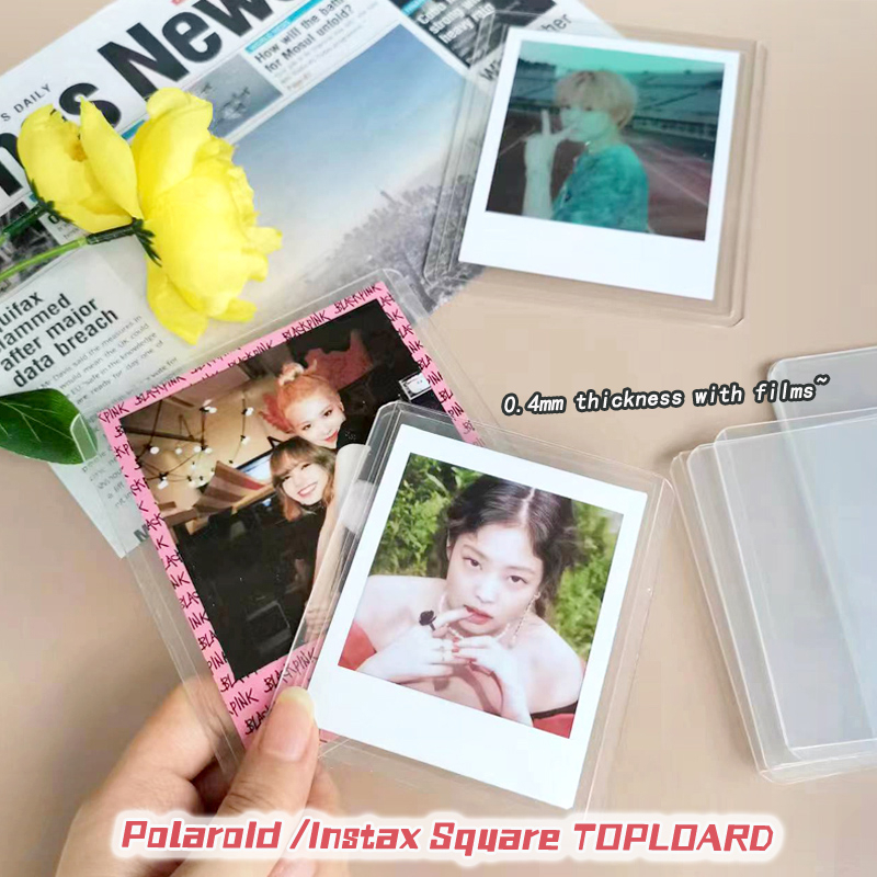 Kekal Toploader cho Instax Wide / Square 】 Hộp đựng thẻ dày cứng có độ ...