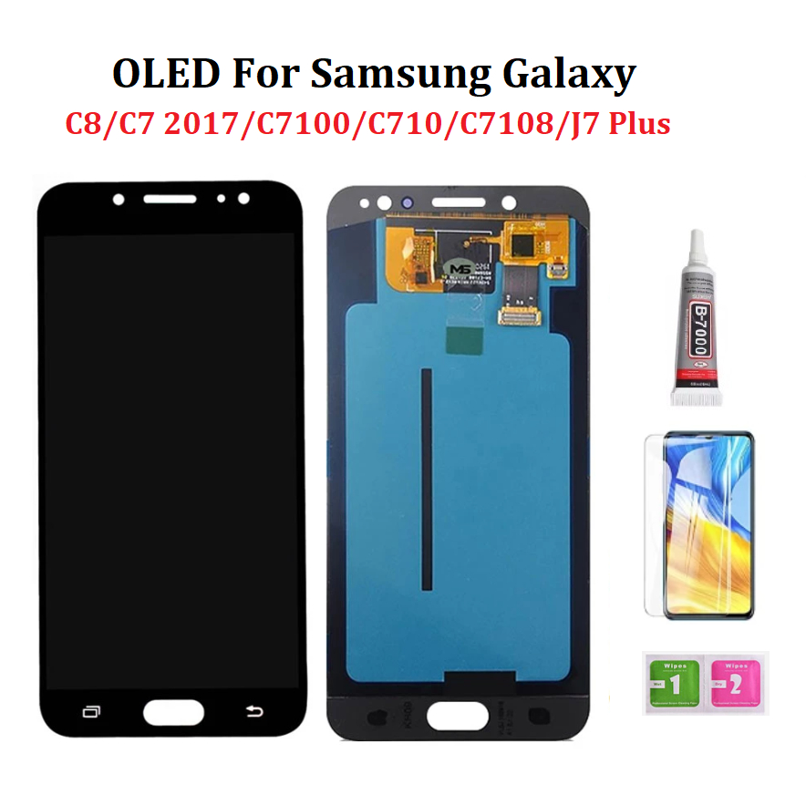 Màn Hình Cảm Ứng LCD OLED Cho Samsung Galaxy C8 C7 2017 C710 C7100 J7 Plus C7108 | Shopee Việt Nam