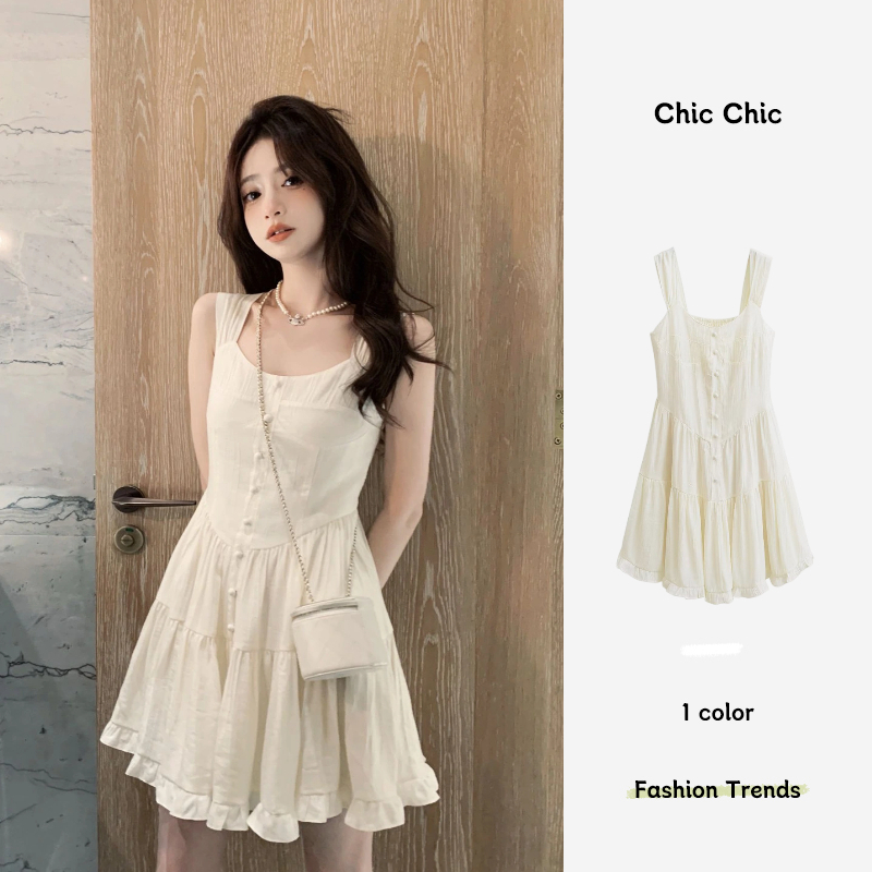 Chic váy nữ váy đi biển Đầm Body Cho thời trang hàng cao cấp tính cách2023NEW MAY2902 | Shopee ...