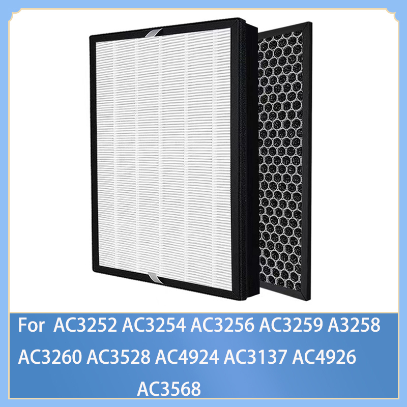 Bộ Lọc Không Khí FY3433 + Màng Lọc Than Hoạt Tính Cho Philips AC3252 ...