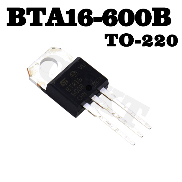 5pcs BTA16-600B BTA16-600 16A/600V TO220 Scr hai chiều | Shopee Việt Nam