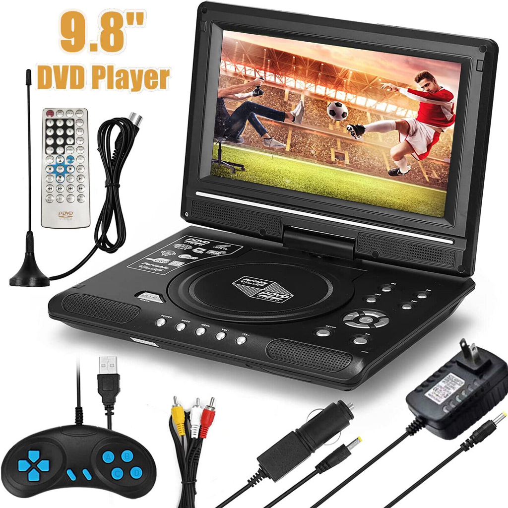 Máy Phát DVD VCD / CD / USB 9.8 Inch Hỗ Trợ Đài FM Di Động Đa Ứng Dụng | Shopee Việt Nam